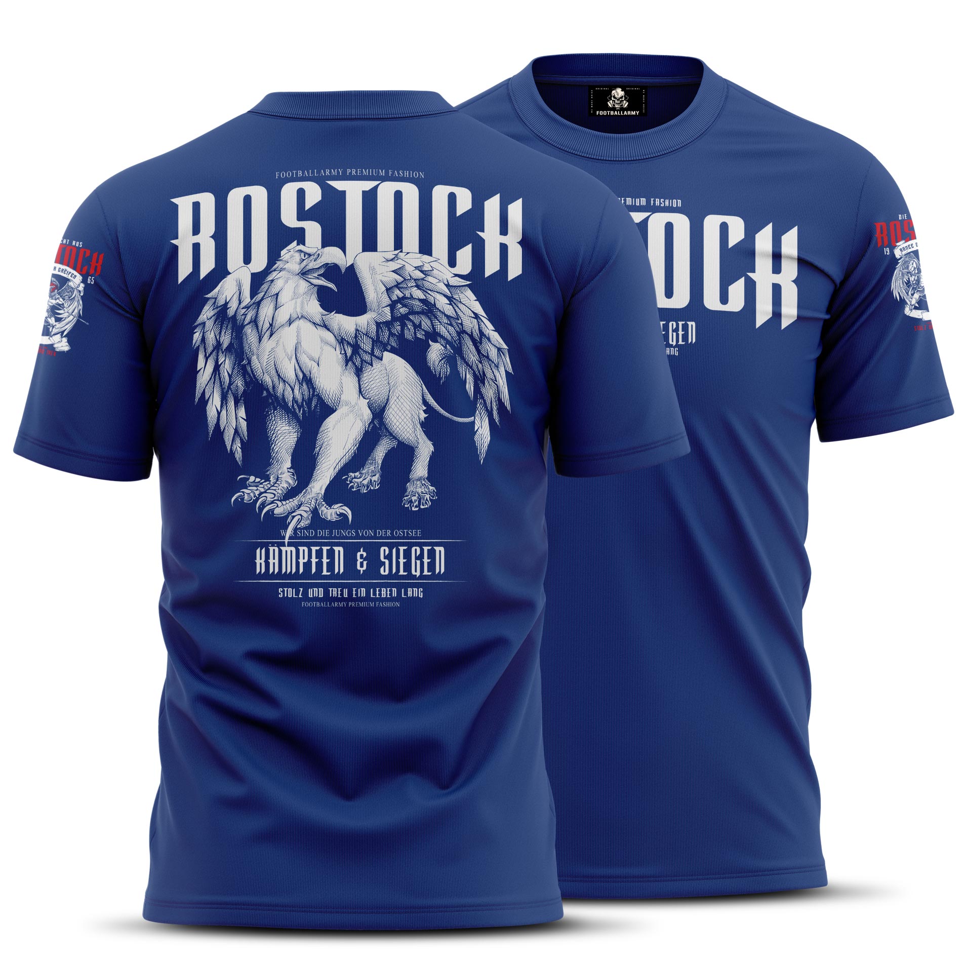 Rostock Edition No3 Greif Fan T-Shirt – Footballarmy